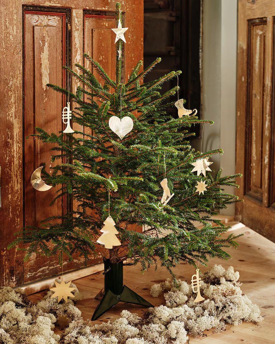 Julepynt Ornamenter 8-pk Messing – Balthazar Interiør